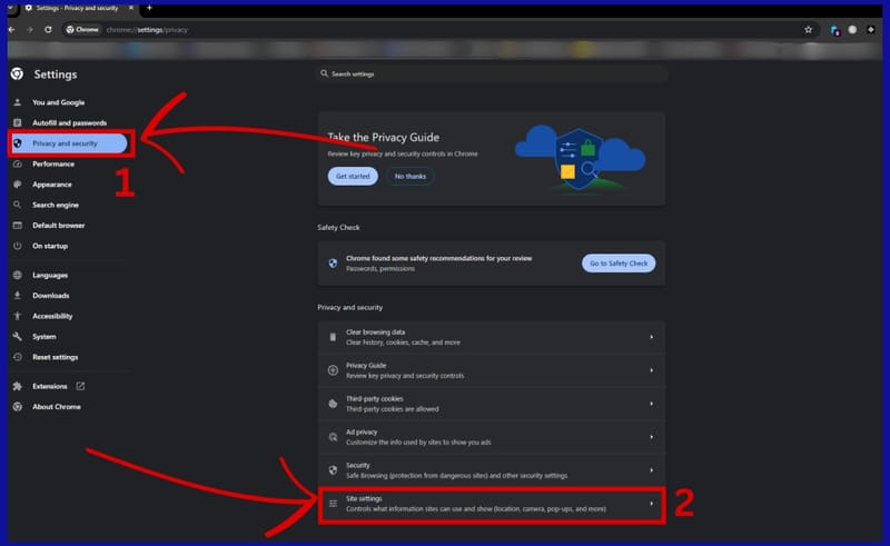 What Are Site Permissions In Google Chrome and How To Change Them