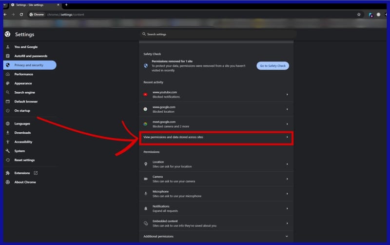 What Are Site Permissions In Google Chrome and How To Change Them