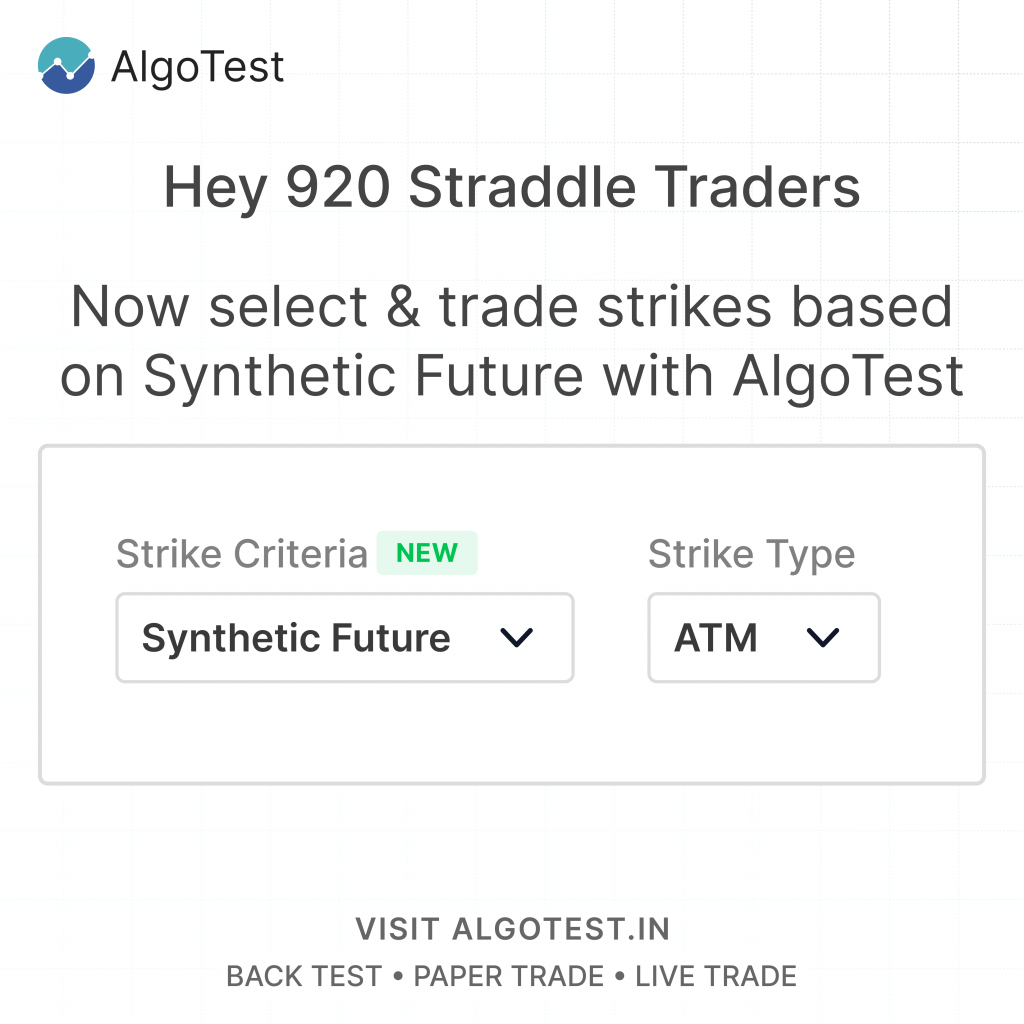 Introducing Synthetic Futures: Your New Edge in Trading | AlgoTest Blog